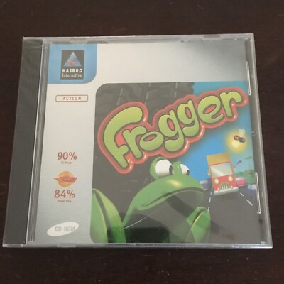 Frogger PC Game 1997 Hasbro Konami CD ROM Windows 95-98 BRAND NEW ...