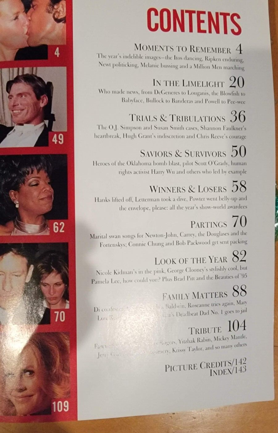 People Weekly 1996 Yearbook Princess Diana Cover Magazine Friends ...