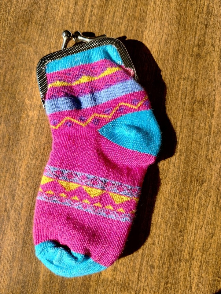 Sock Purse Baby Coin Change Cat Dog Shoe Star Monkey Heart Frog Cow 15% ...