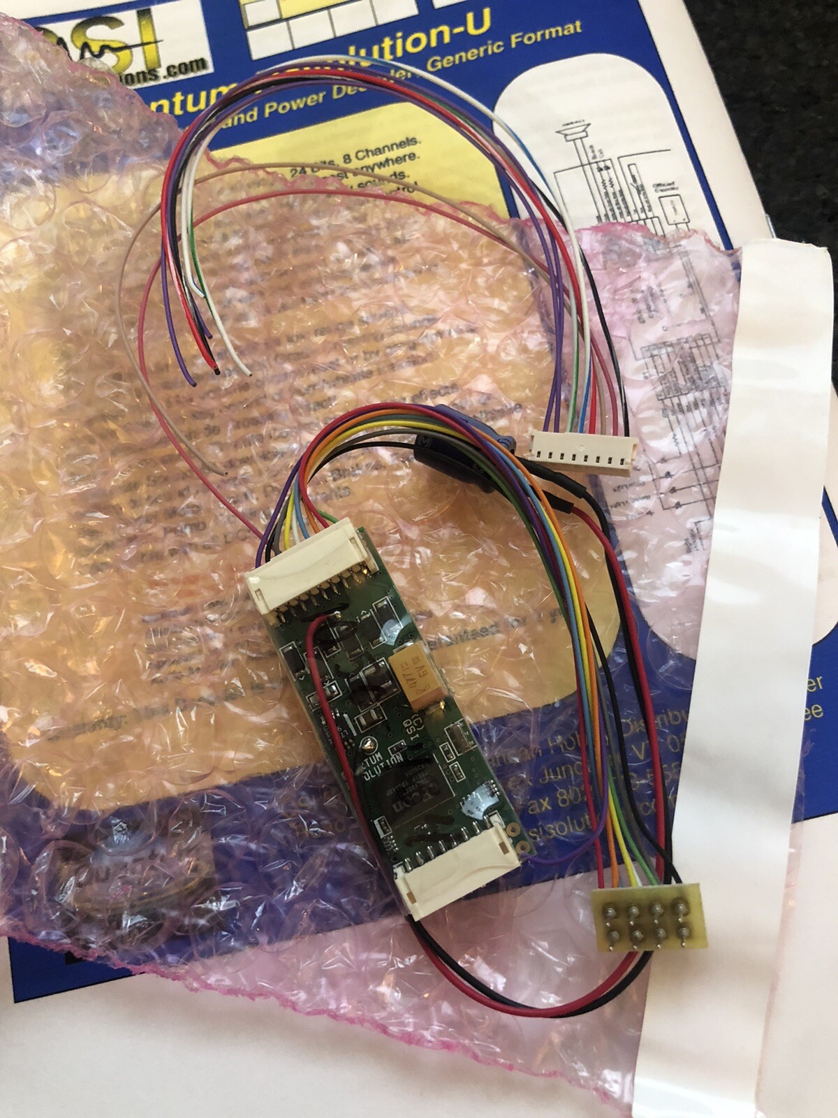 QSI HO Scale Quantum Revolution-U PnP Format DCC Sound Decoder NEW ...