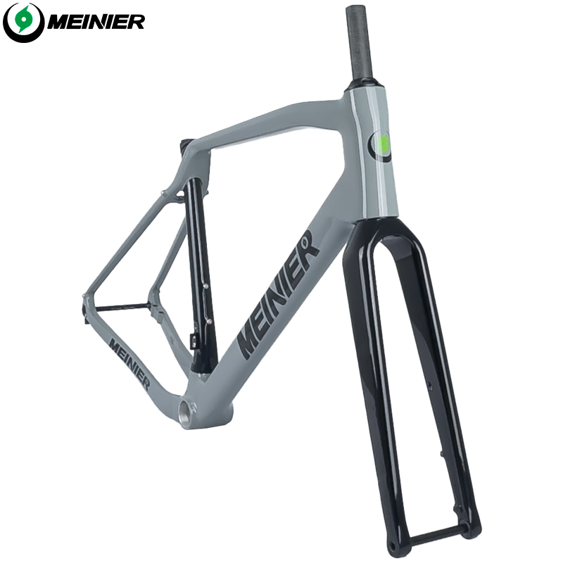 Carbon Gravel Frameset Threaded T47 Internal Cable Gravel Road Bike ...