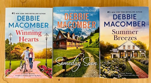 Debbie Macomber - 3 book lot - Summer Breezes, Someday Soon, Winning ...