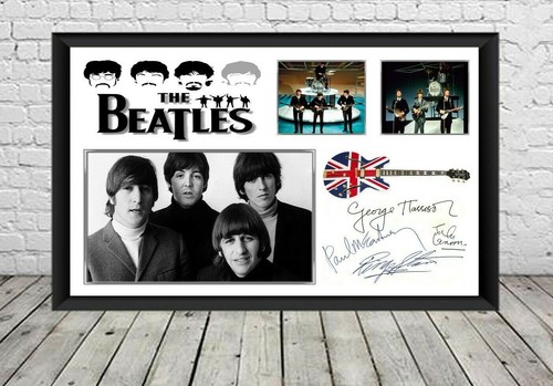 The Beatles Signed Photo Print Autographed Poster Memorabilia | eBay