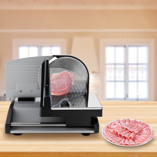 Commercial Frozen Meat Slicer Machine Electric Deli Slice Bread Cutter ...