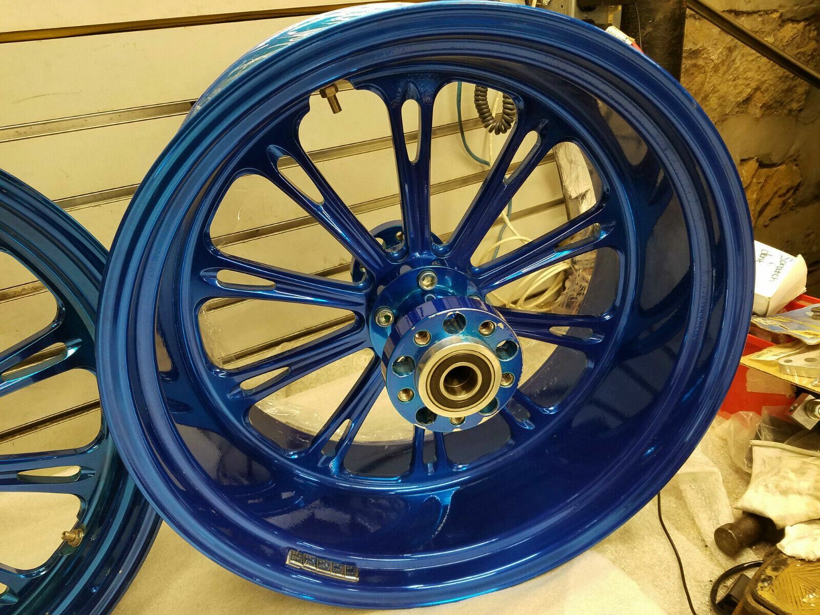 PM Performance Machine Custom Wheels Harley Chopper 18x8.5 3.5x18 ...