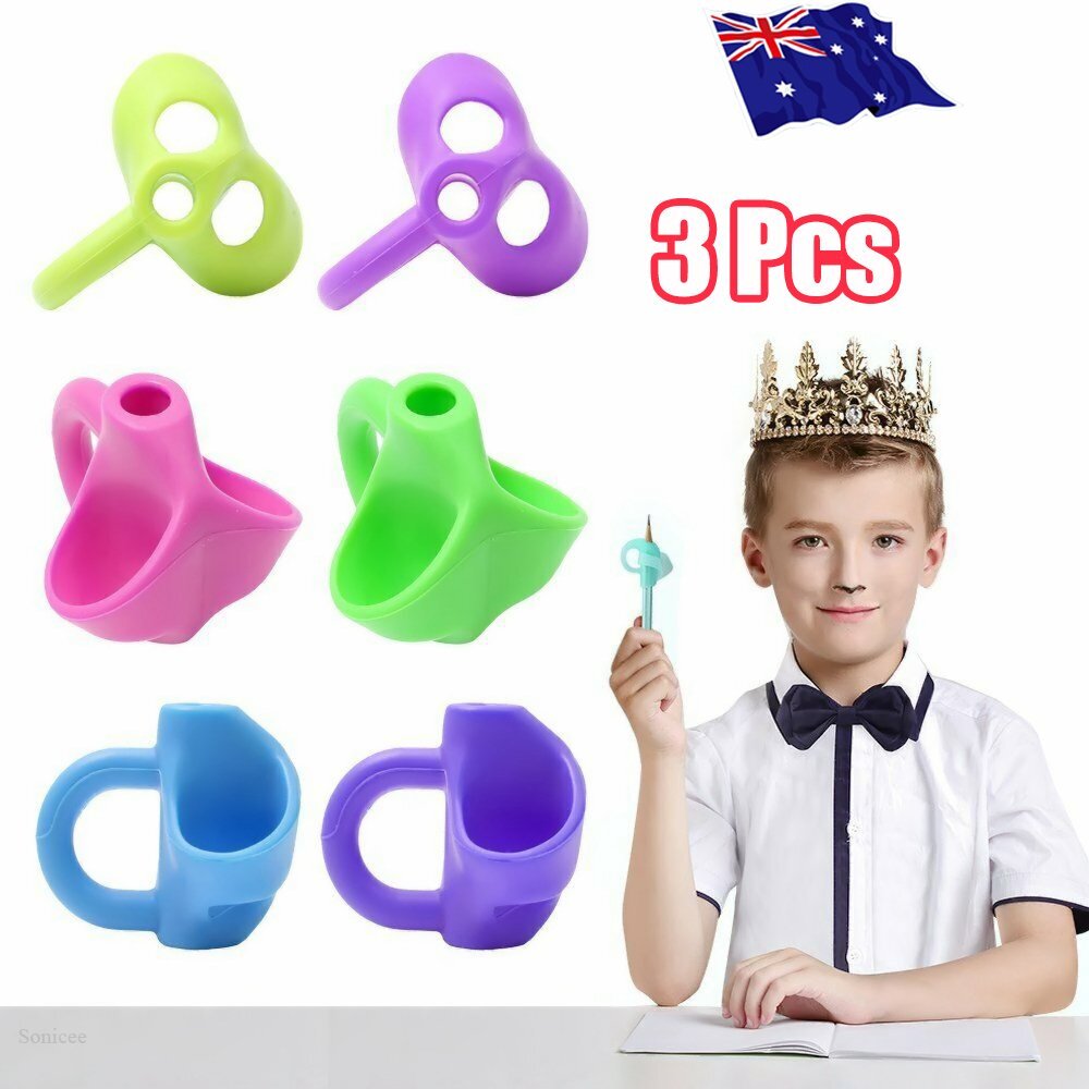 4Pcs/Set Children Pencil Holder Pen Writing Aid Grip Posture Tools ...