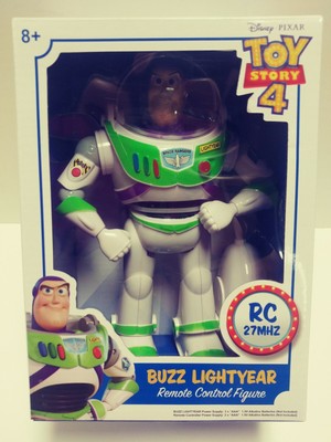 Disney Toy Story 4 RC Buzz Lightyear Remote Control Figure Retractable ...