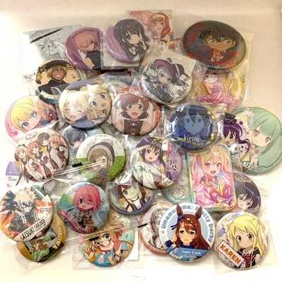 Japanese Anime Character Can Badge Lot Bulk Set Pin Collection Japan | eBay