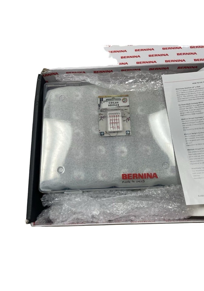 Genuine Bernina Sewing Machine Embroidery Accessory Box (New) | eBay