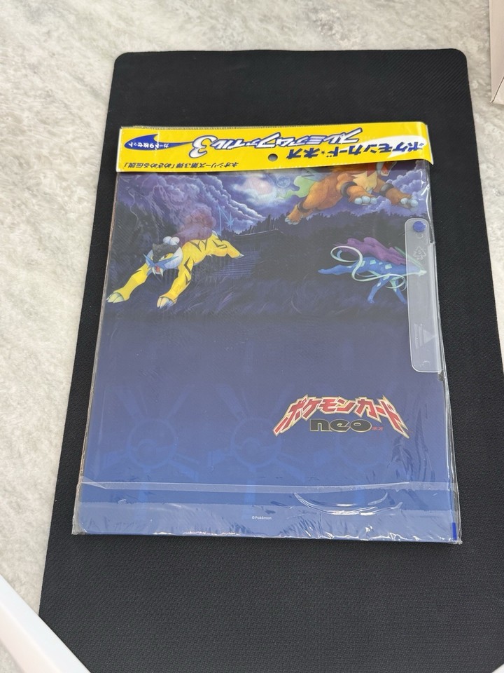 Pokemon Card Neo Revelation Premium File 3 Sealed Promo Folder Binder ...