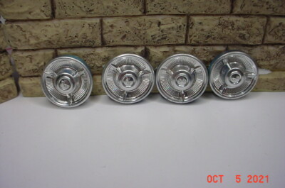 1958 Chevrolet Hubcaps set of 4 1/25 Model Part jy 1375 | eBay