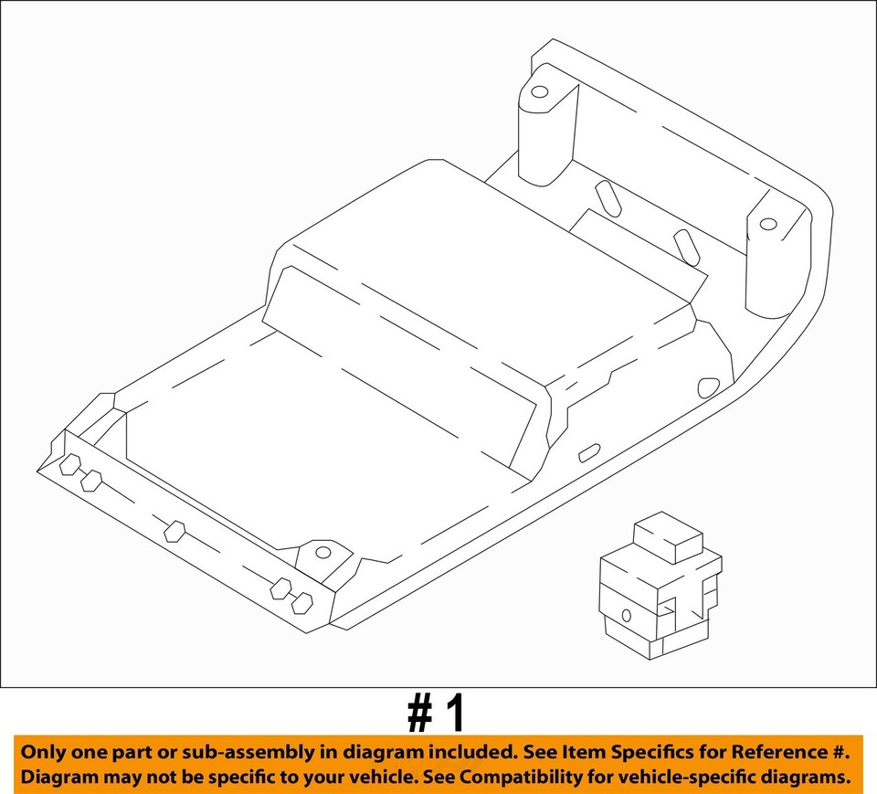 VOLKSWAGEN OEM 18-24 Taos,Tiguan Console Overhead Console-Console ...