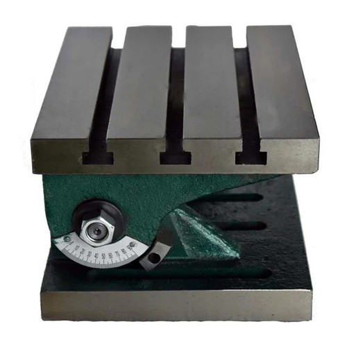 Adjustable Angle Tilt Rotation 90 Degree Table Milling Machine Drilling ...