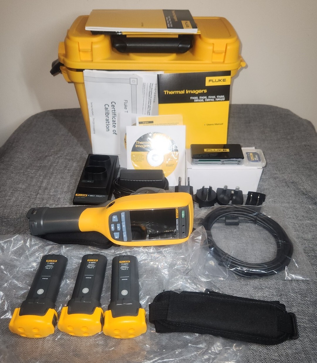 New/Open Box Fluke Ti125 Thermal Imaging Camera & Acessories Set | eBay