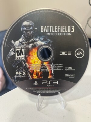 Battlefield 3 Limited Edition (PS3) DISC ONLY NO TRACKING (#715 ...