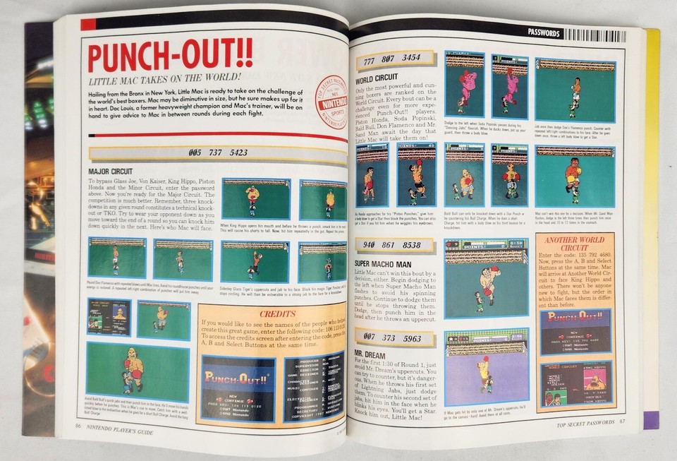 Top Secret Passwords Nintendo Player's Guide - Super NES, SNES, Game ...