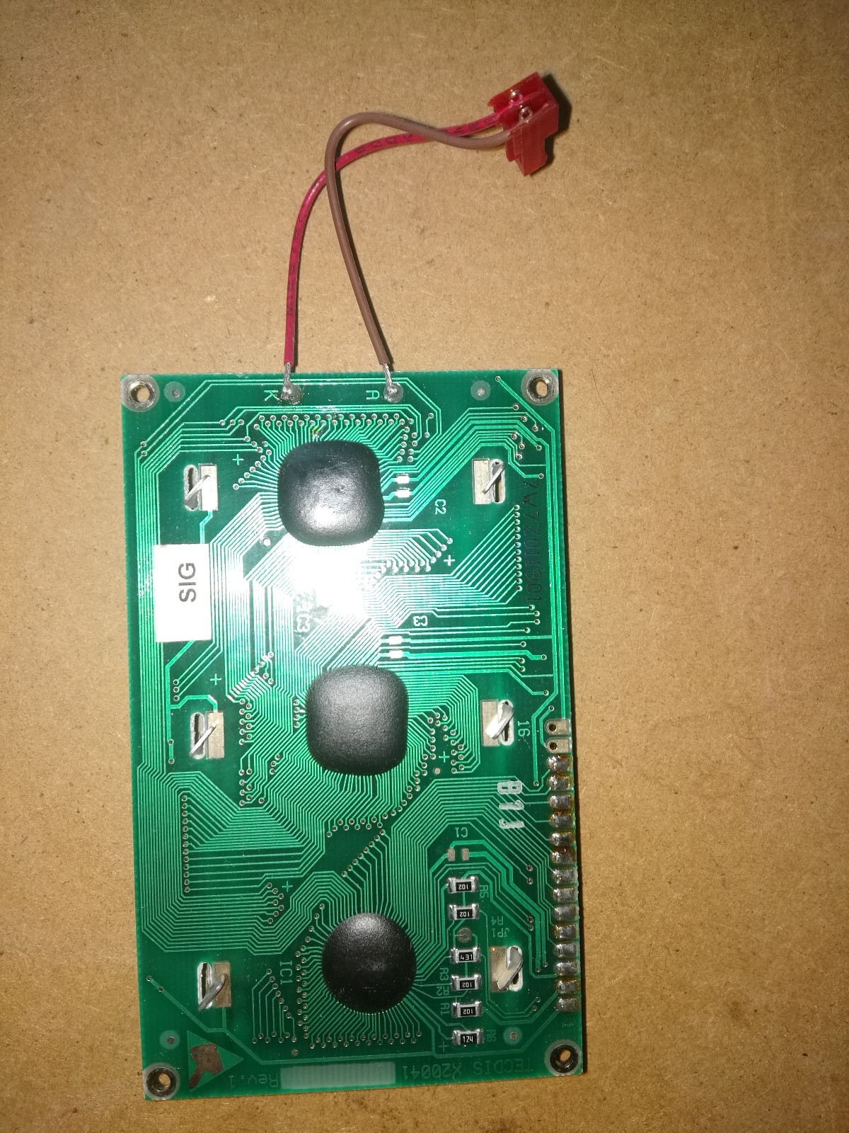 TECDIS X20041 Display LCD for Wavetek Model 395 Waveform Generator | eBay