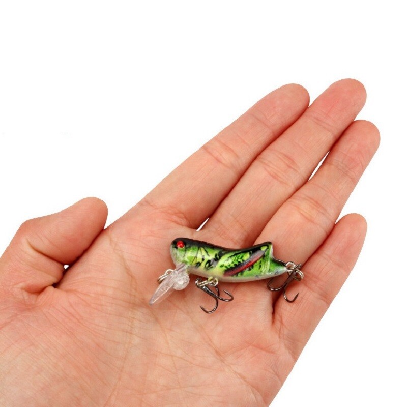 12pcs Insect Fishing Lures Mini Crankbait Fishing Lures 4.5cm 3.5g | eBay