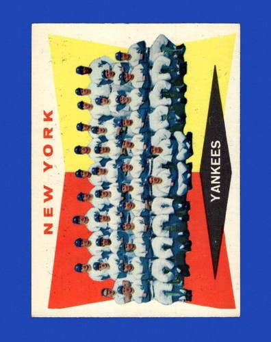 1960 Topps Set-Break #332 New York Yankees Team EX-EXMINT *GMCARDS* | eBay