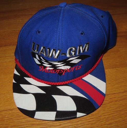 UAW GM CHEVROLET Racing NASCAR Motorsports (Adjustable) Cap | eBay
