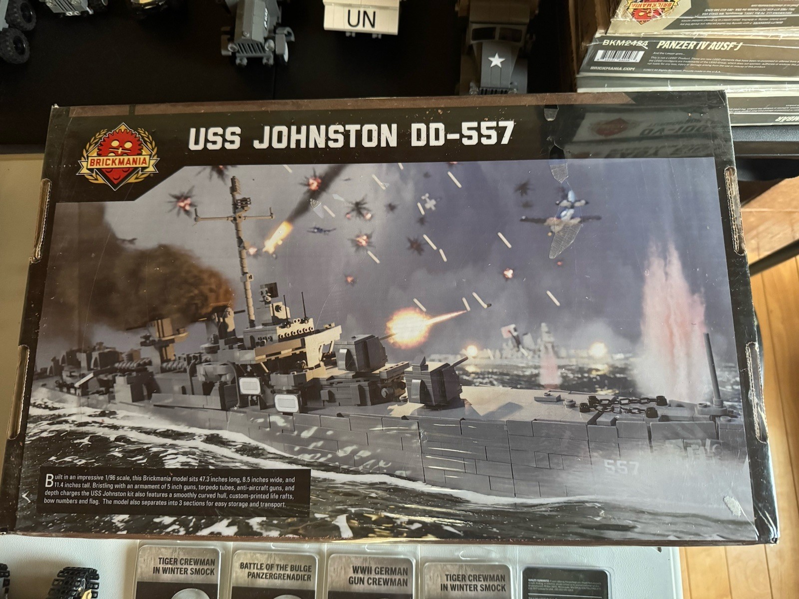 Brickmania USS Johnston DD-557 1/96 scale US Navy Destoryer | eBay