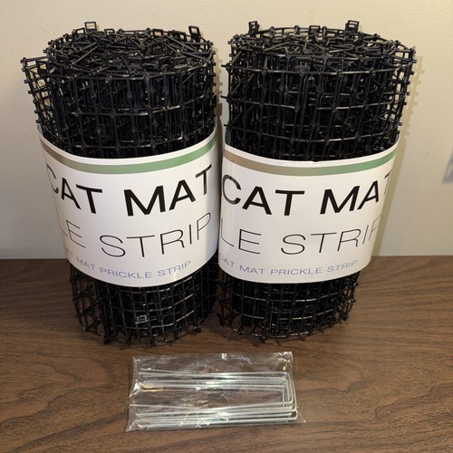 Lot 2 New Cat Scat Mats Prickle Strips 8.4FT X 11.8 Inch Each With ...
