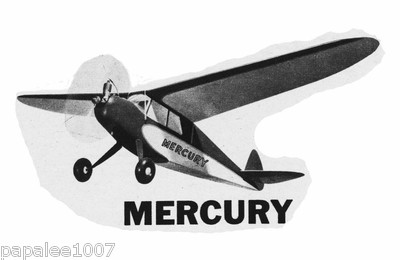 Scientific Model Airplane Plans (FF): Vintage 1939 Mercury 72" Class C ...