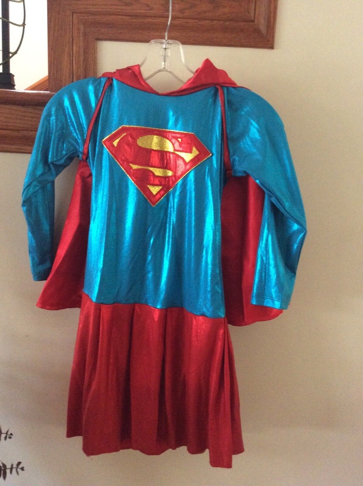 DC Comics Supergirl Halloween Dress Up Costume w Cape… - Gem