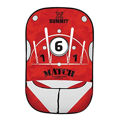 Summit Australian Rules Handball Target AFL Footy Football - Red | eBay ...