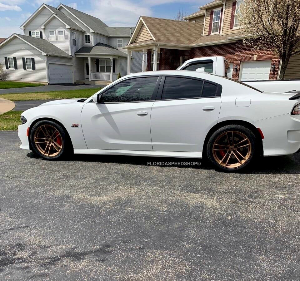 Dodge Matte Bronze Hellcat Wheels 2020 Style 20x9/20x11 CHALLENGER ...