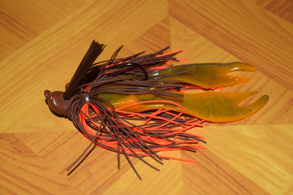 CUSTOM LIVING RUBBER BASS JIGS | eBay