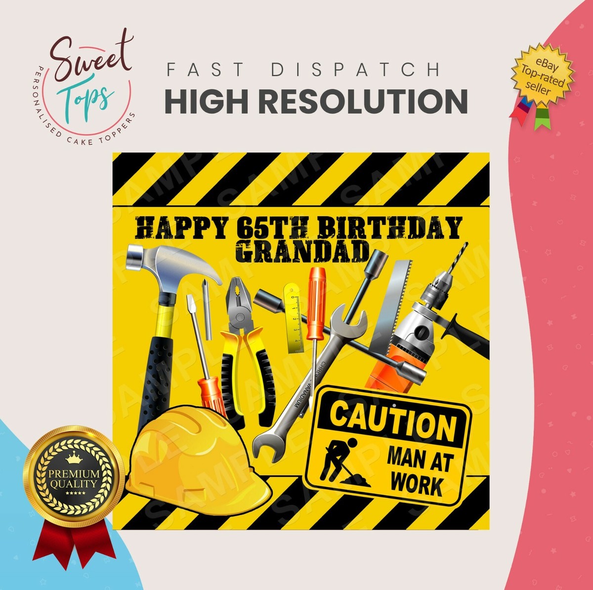 Carpenter Construction Worker Birthday How To Make A Cake Construction