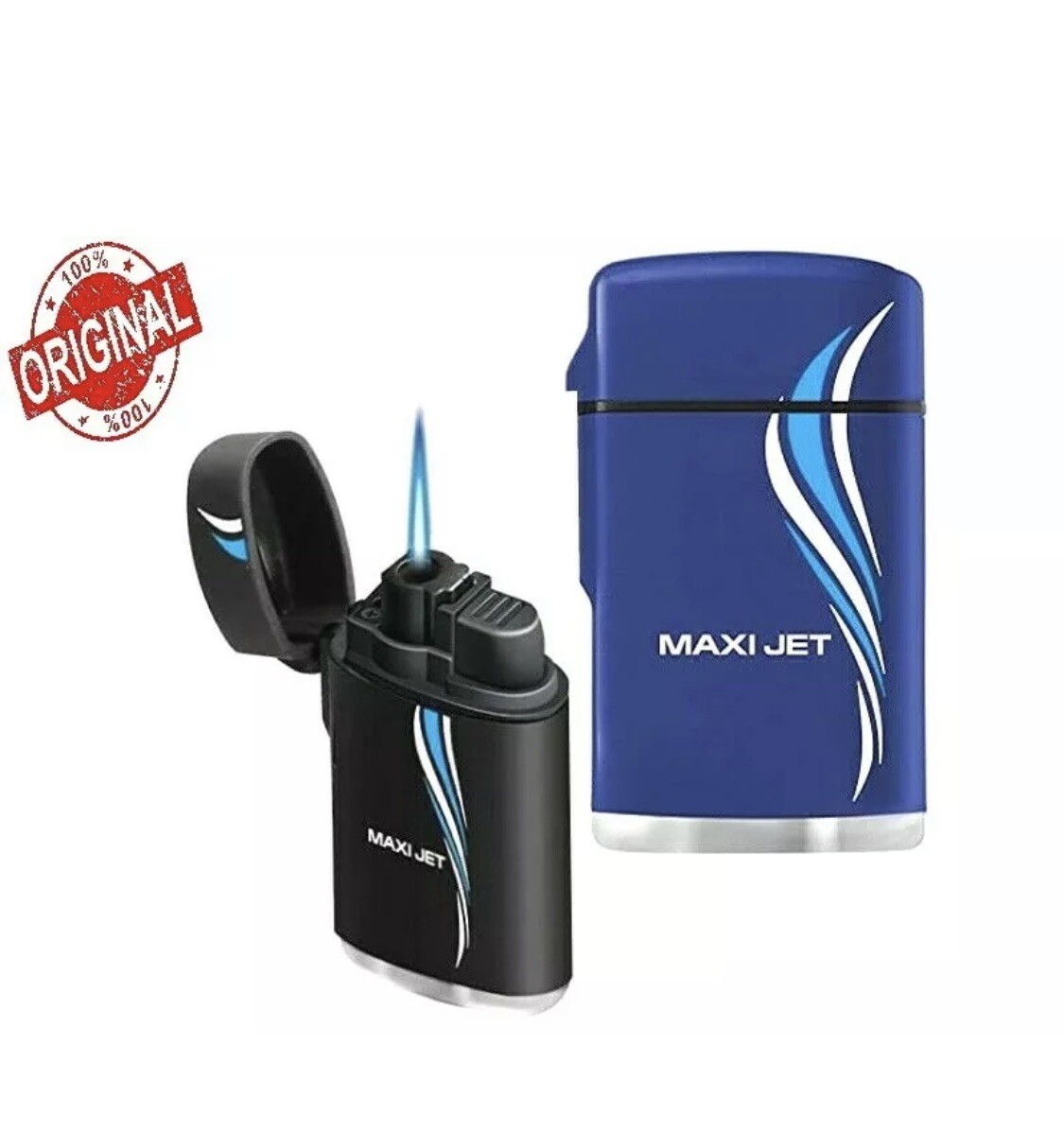 Rubber Maxi Jet Zenga Lighter Refillable Lighter Turbo Windproof ...