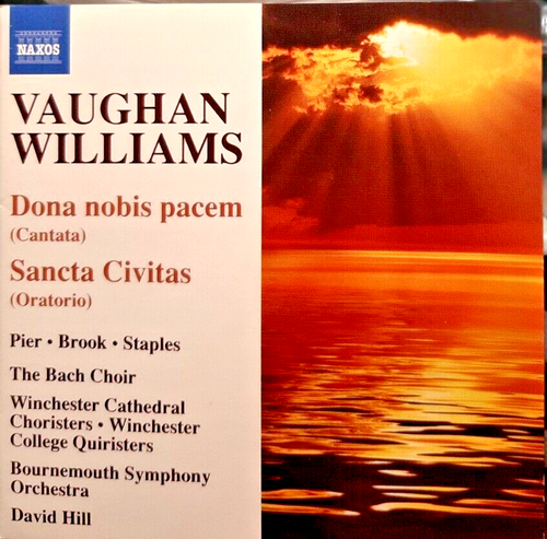 VAUGHAN WILLIAMS: DONNA NOBIS PACEM; SANCTA CIVITAS - David Hill - CD ...