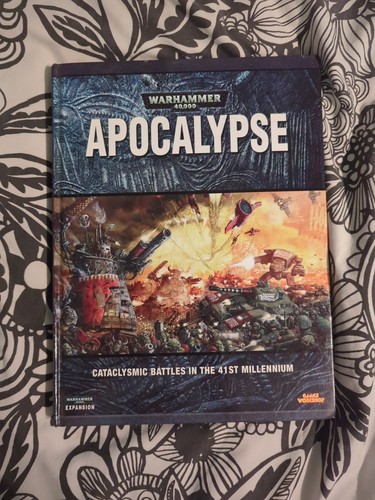 Warhammer 40,000 Expansion Apovalypse Hardcover 40k Games Workshop book ...