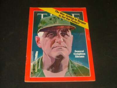 Time Feb 15 1971 U.S. Army's General Creighton Abrams ID:2125 | eBay