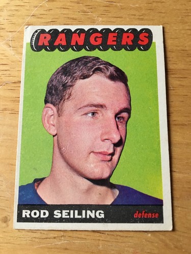 Topps Hockey 1965-66 Rod Seiling Toronto Maple Leafs card #23 | eBay