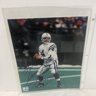 Jim Harbaugh Indianapolis Colts Signed Autograph 8 x 10 Photo | eBay