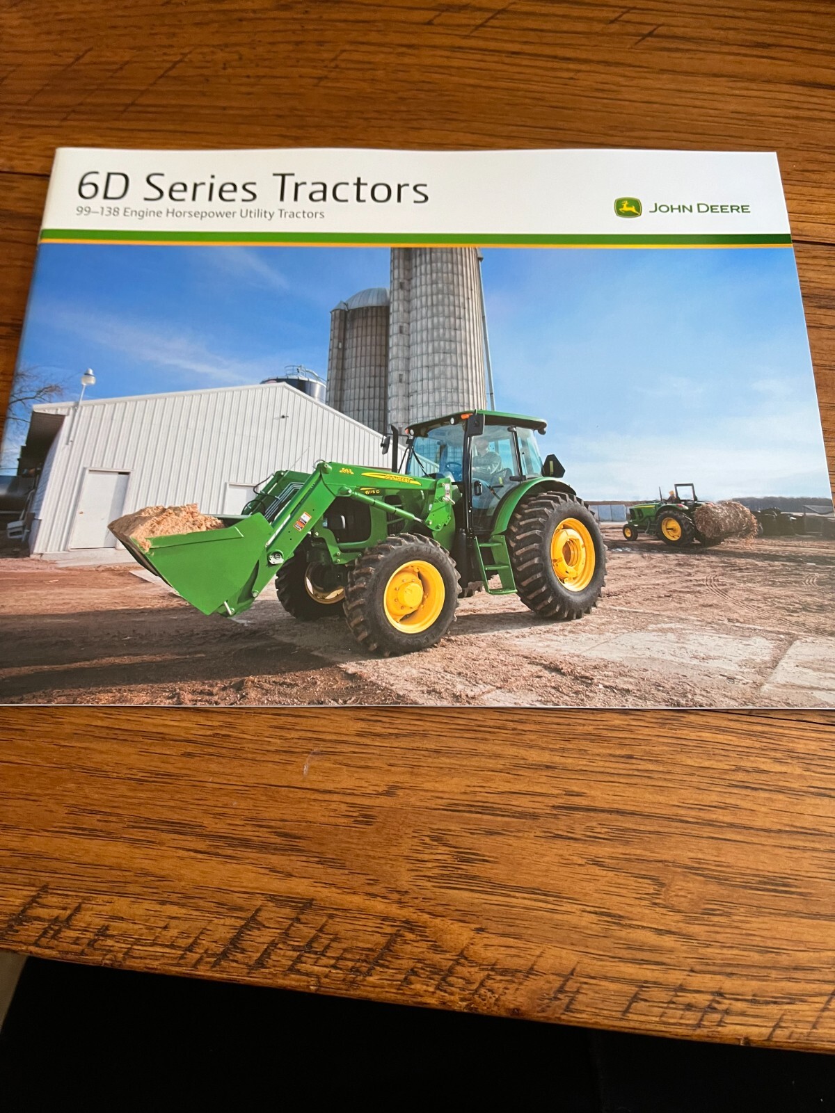 John Deere 6D Series Tractor For 2010 Brochure FCCA | eBay