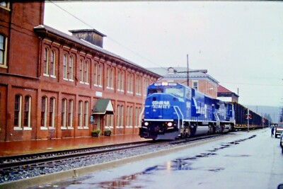 Original Slide Conrail Diesel Engine #5601 Sunbury, PA Kodachrome 1996 ...