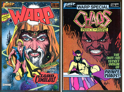 Warp #1 & Warp Special #1-1983-First Comics-Frank Brunner, Howard ...