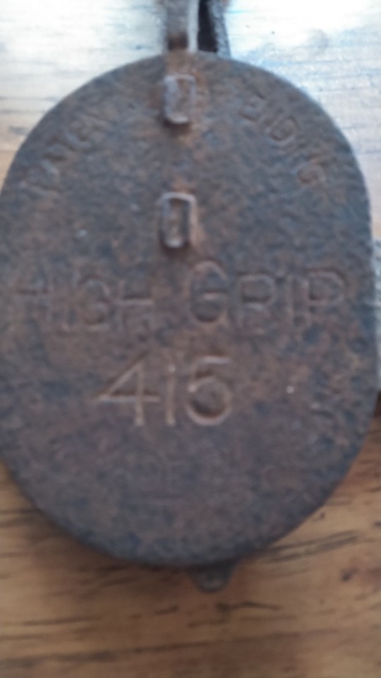 Vintage Antique TRIUMPH 415 Trap High-Grip Double Long Spring with ...