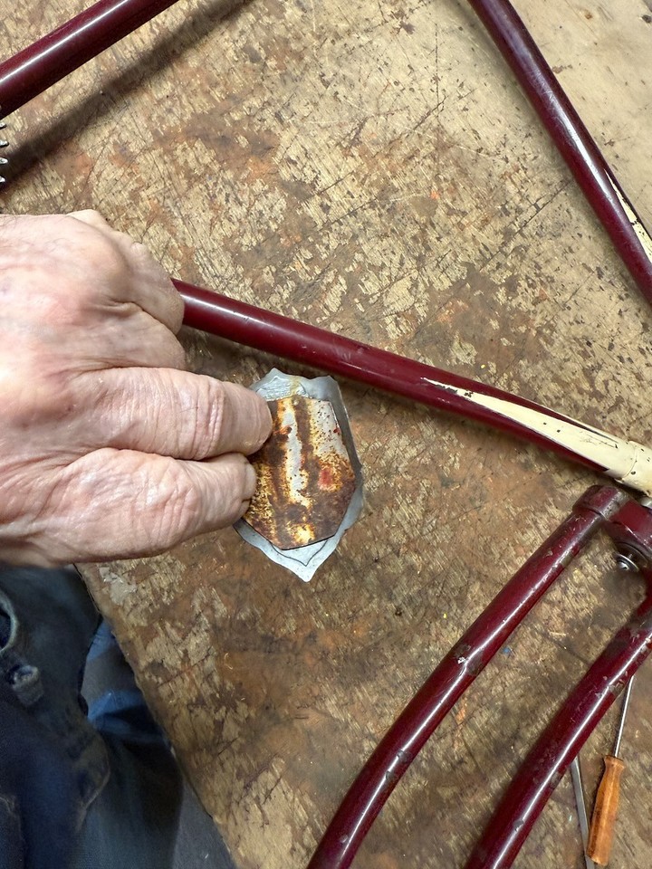 CCM Cleveland Camelback 26" Mens Bicycle Frame Set Vintage Original ...