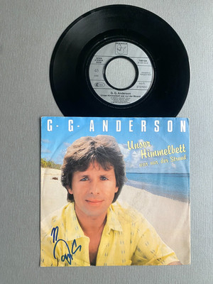 G.G. ANDERSON In-person signed Single 7" Vinyl Autogramm | eBay.de
