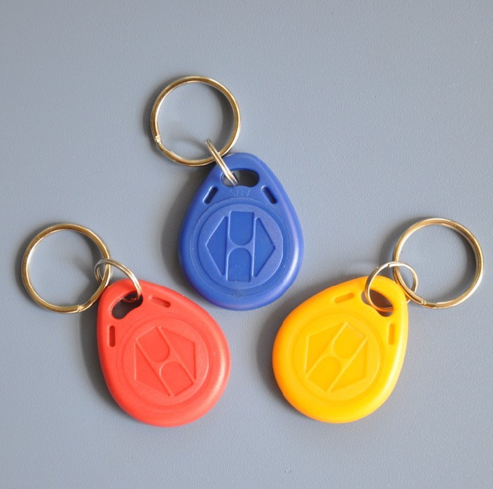 10X 125Khz RFID EM4305 T5577 Writable Keyfob Proximity Rewrite Key Ring ...