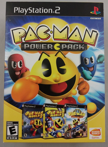 Pac-Man Power Pack (Sony PlayStation 2, PS2 2008) CIB / Complete ...
