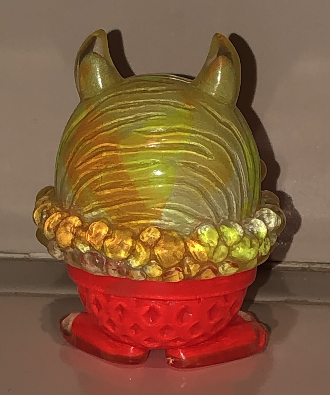 REFRESHMENT TOY JAPAN CUPCAKE MONSTER SOFUBI VINYL FIGURE Designer Con ...