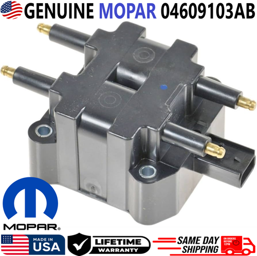OEM MOPAR Ignition Coil For 1995-2010 Chrysler Dodge Jeep 2.0L 2.4L ...