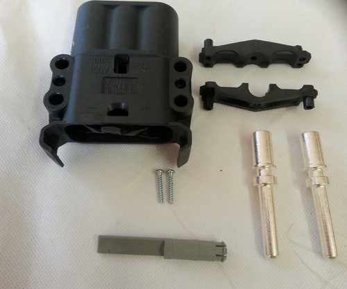 Battery Connector EBC 160 AMP- Forklift Truck-Twin Plug on the Vehicle ...