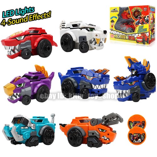 Dino Transformers Car